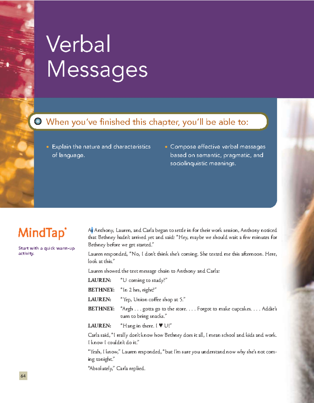 Chapter 4 - Verbal Communication: Understanding Language and Meaning ...