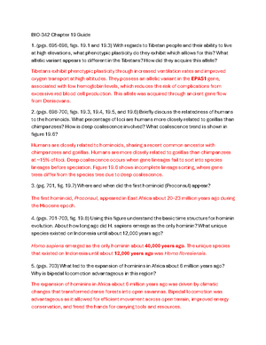 BIO-342 Study Guide 7 - Name__________________ BIO-342 Chapter 7 Guide ...