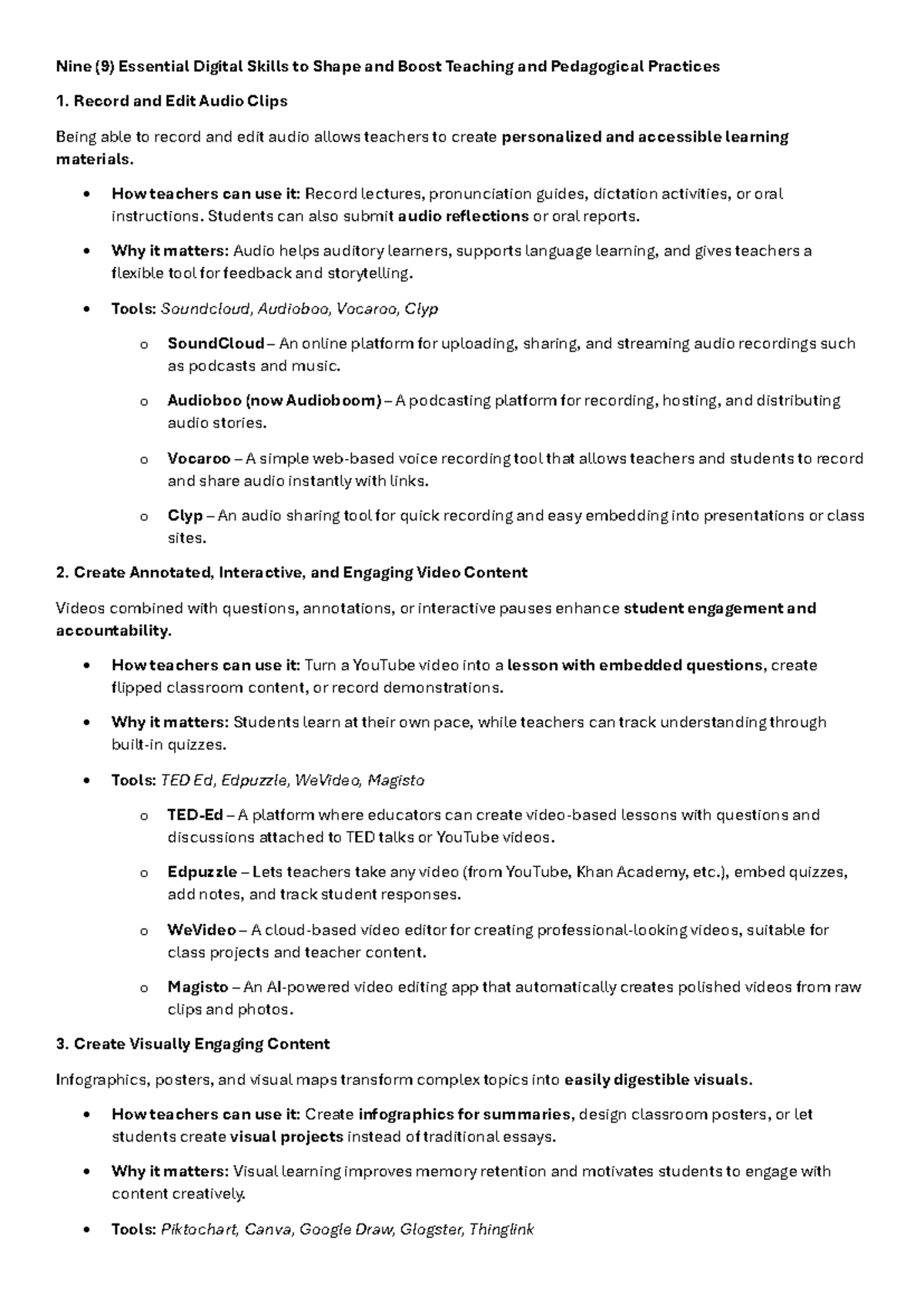 Digital Skills for Teaching: Essential Tools & Practices (Lesson 1 ...