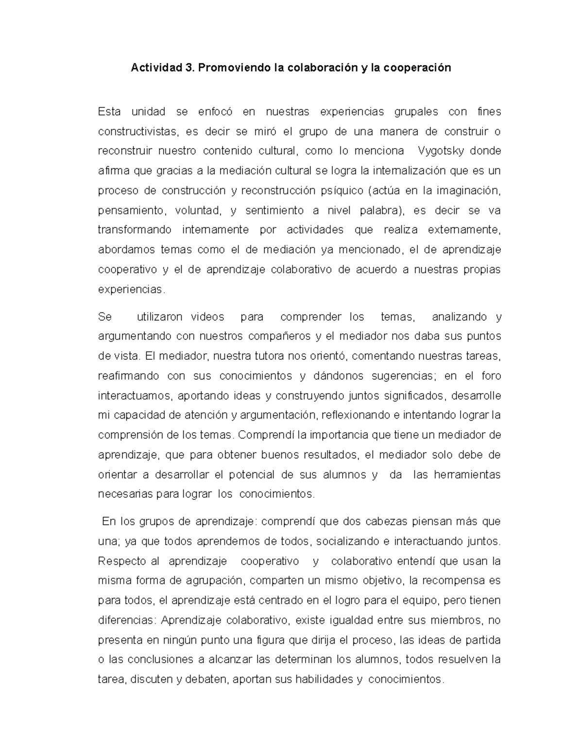MRME Actividad 3: Fomentando Colaboración y Cooperación en el ...