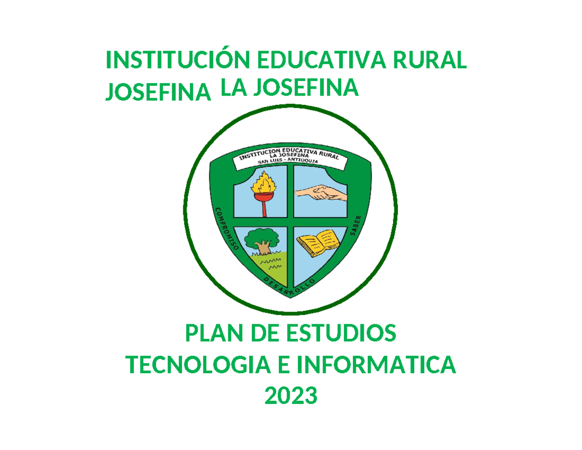 Malla Curricular de Tecnología e Informática - Educación 2023 - Studocu