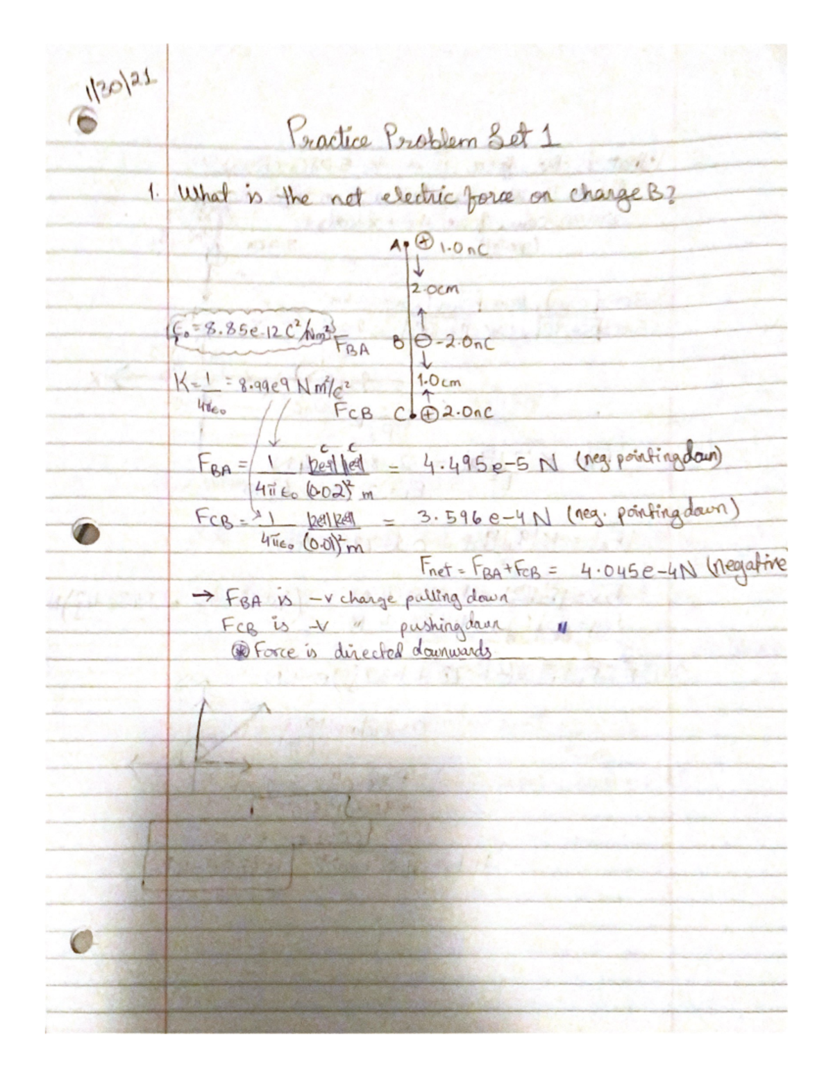 Practice Problems 1 for Physics 101 - Assignment 1 - Studocu