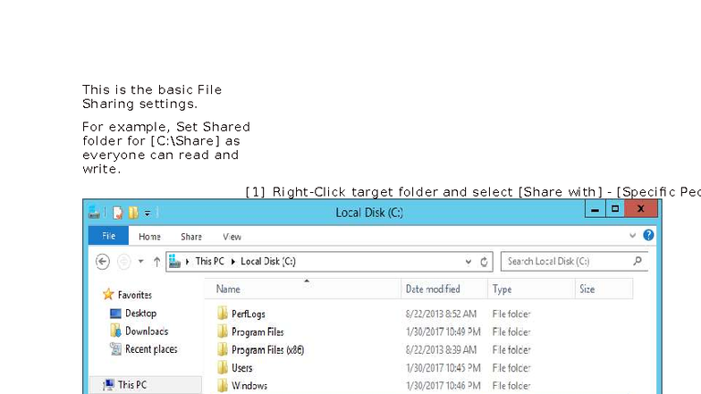 Part-4: Basic File Sharing Settings Guide for Windows 10 Pro - Studocu