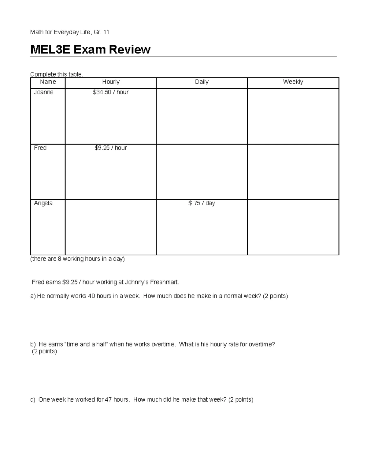 Mcr3u Exam Math Test Practice Material Mcr3u Grade 11 Functions