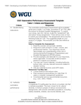 C921 - Assessment and Evaluation Strategies for Measuring Student ...