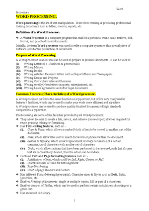 Computer Software - LECTURE NOTES - COMPUTER SOFTWARE. Software refers ...