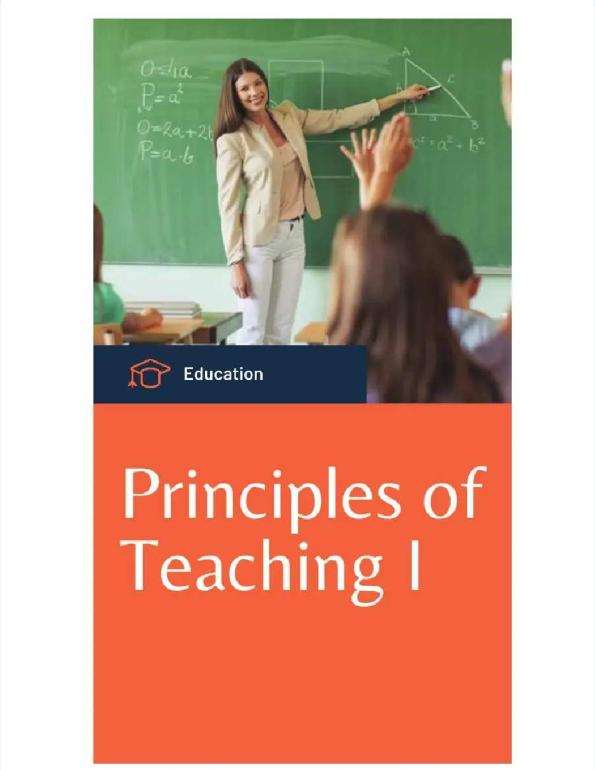 PED 103 BOOK - PED - Principles of Teaching IPrinciples of Teaching I ...