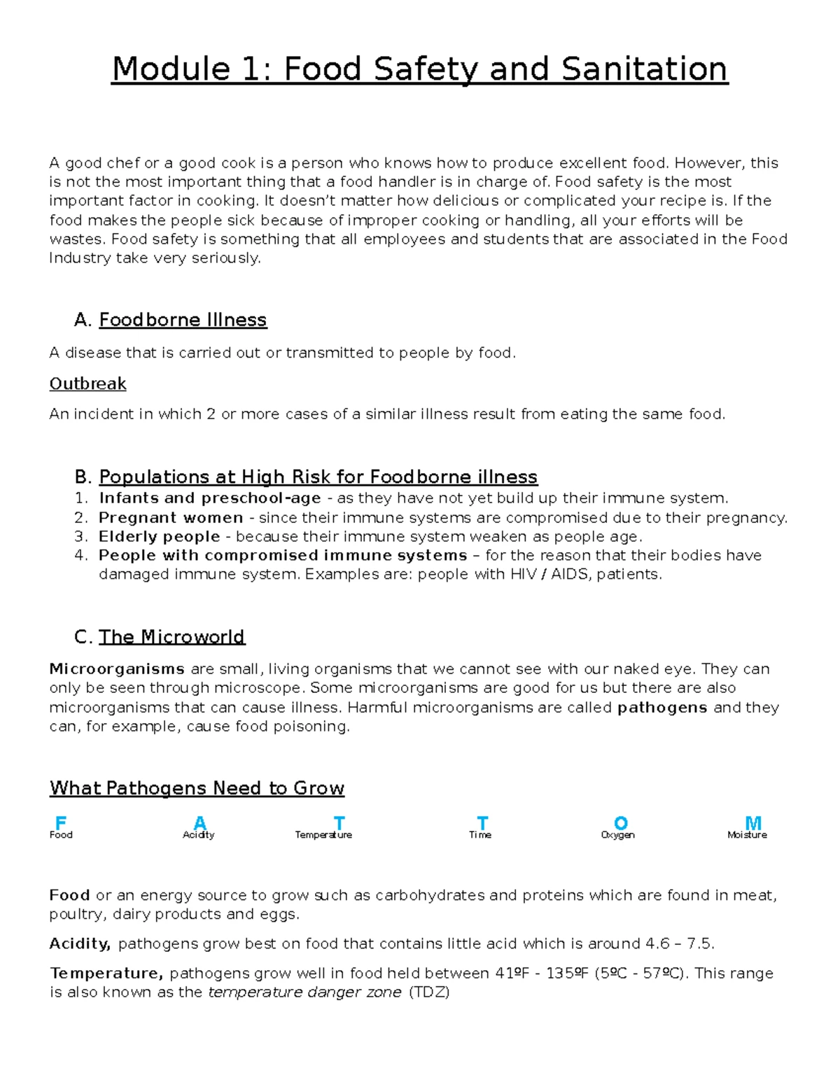 Study unit 1 Introduction to agribusiness - Agribusiness Module ...