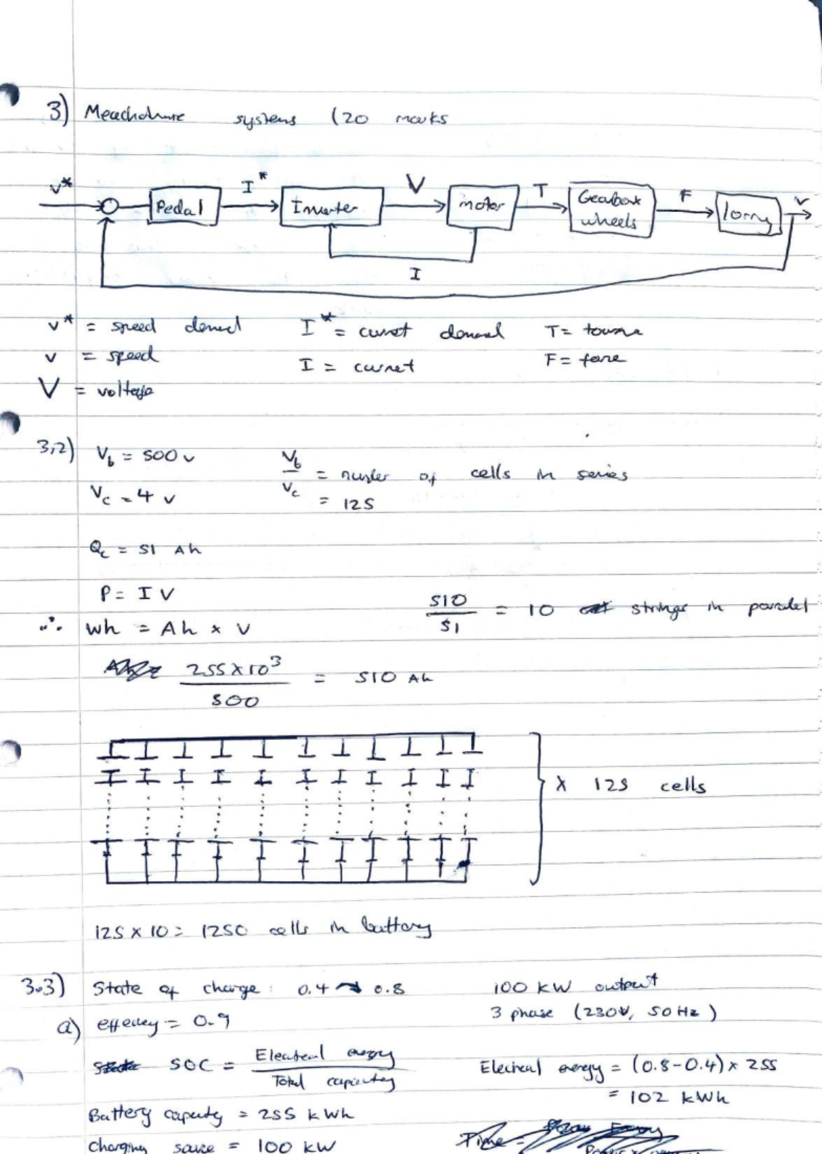 Mech Q3 - Example Questions and Solutions for Review - Studocu