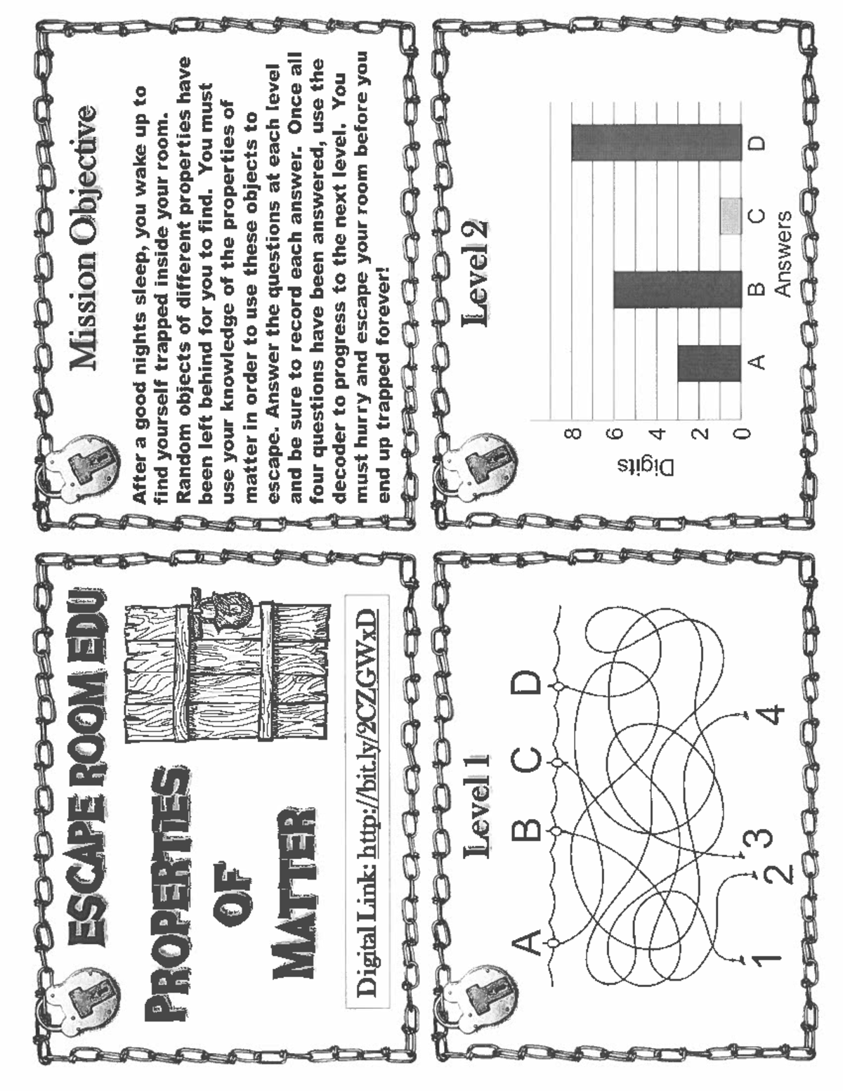 Properties of Matter Escape Room Challenge for Science Mastery - Studocu