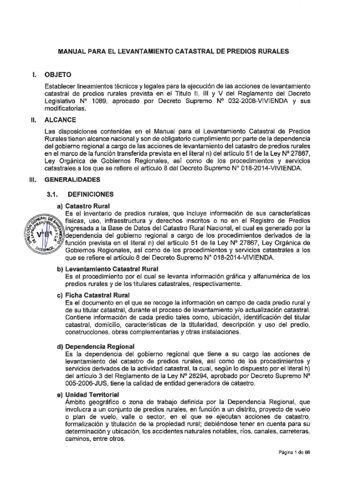 Manual LEC CAT PR - Levantamiento Catastral de Predios Rurales - Studocu
