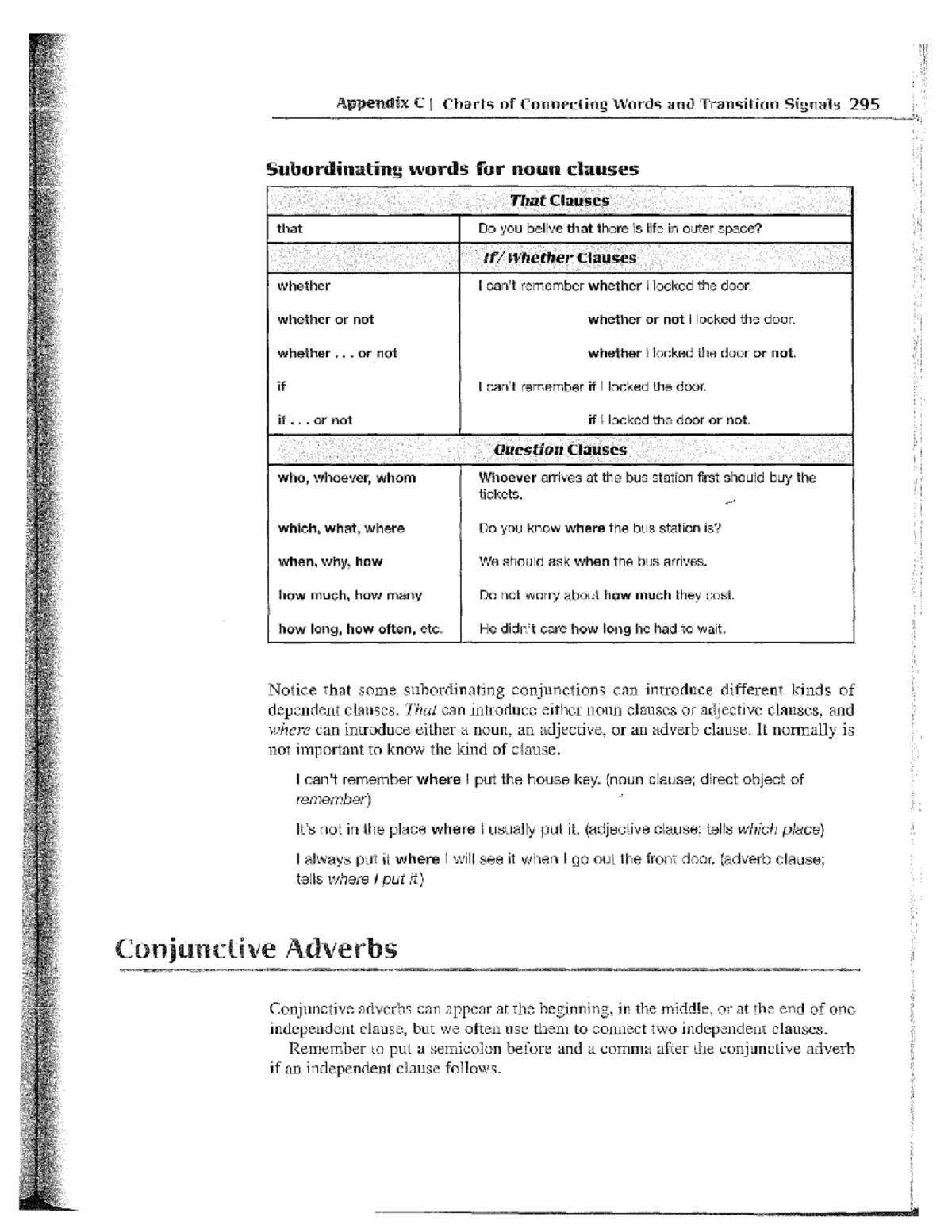 Sen5 - Appendix C: Connecting Words & Transition Signals Guide - Studocu
