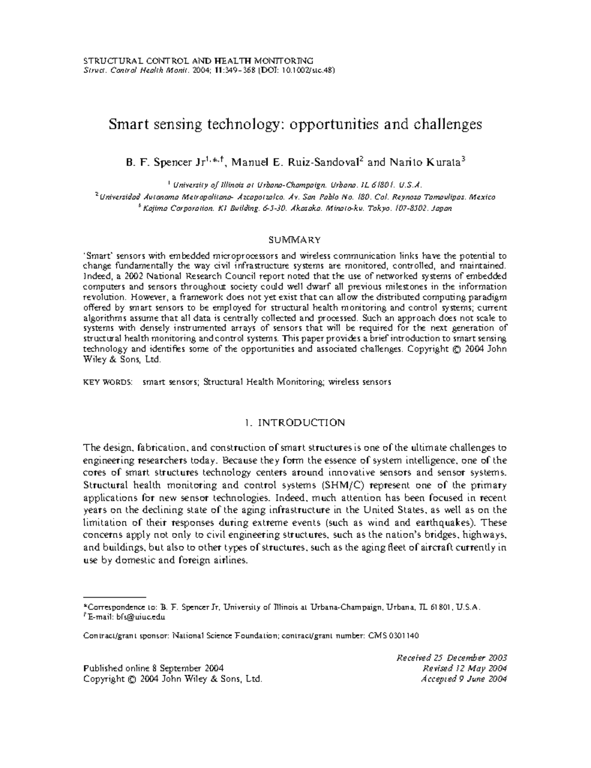 Stc - Ch.05 Co Cau Cam Bien.pdf - STRUCTURAL CONTROL AND HEALTH MONITORING Struct. Control ...