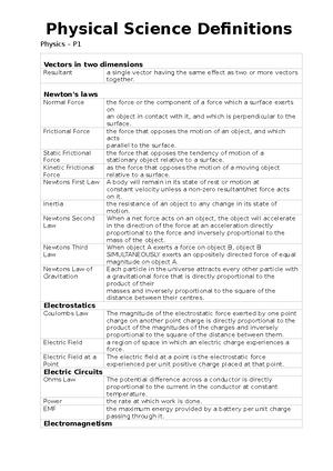2025 Physical Sciences GR 11 Exam Guidelines - PHYSICAL SCIENCES ...