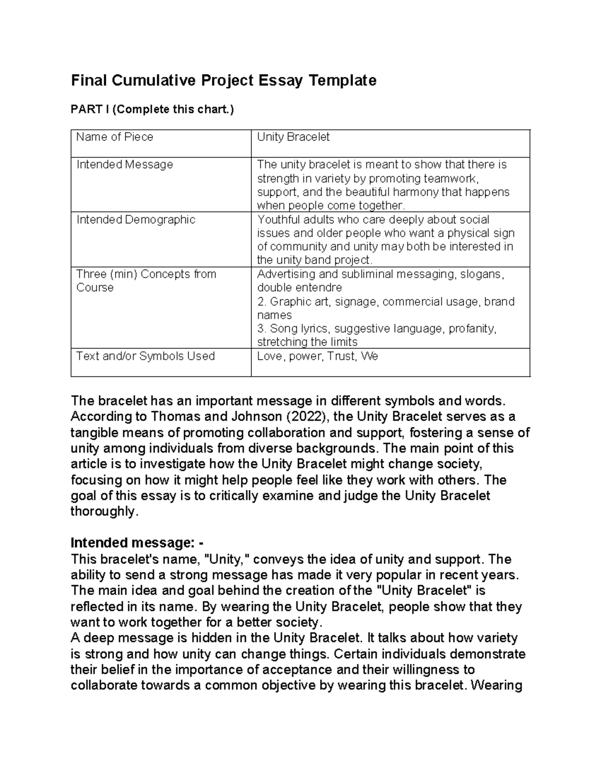 Final commulative Project Essay ENL1726 - Final Cumulative Project ...