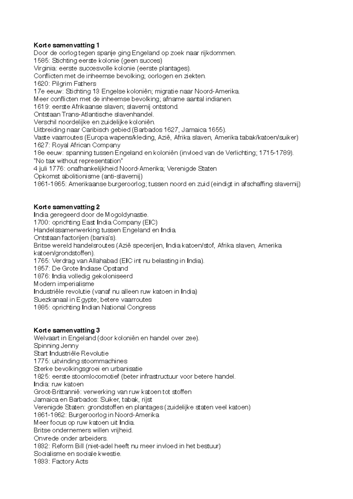 Kenmerkende aspecten met uitleg - Tijdvak 5: Tijd van Ontdekkers en ...