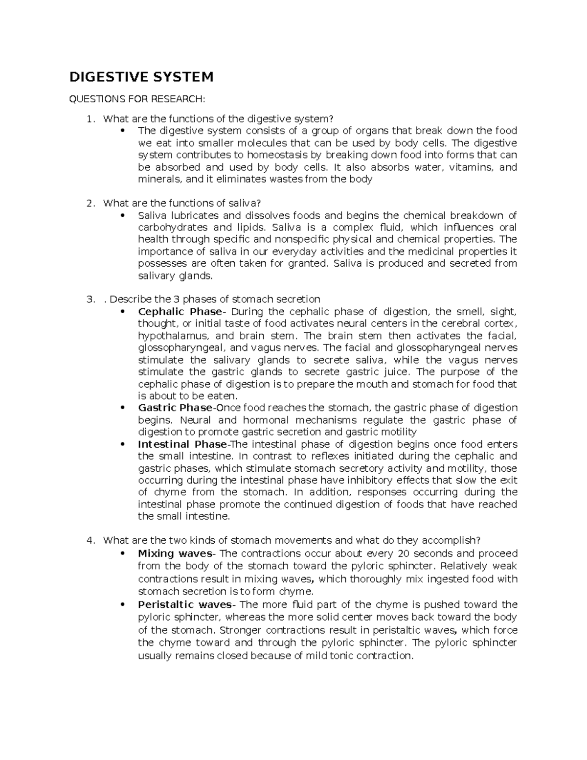 Digestive system - The digestive system contributes to homeostasis by ...