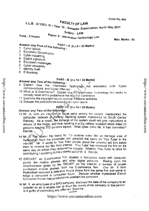 LAW OF Taxation - VI SEM - Llb notes - M.A Hussain Page 1 Q1. Explain ...