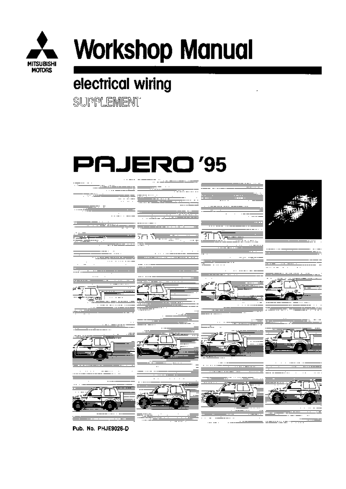 Pajero II Electrical Wiring Manual Supplement 1995 Edition - Studocu