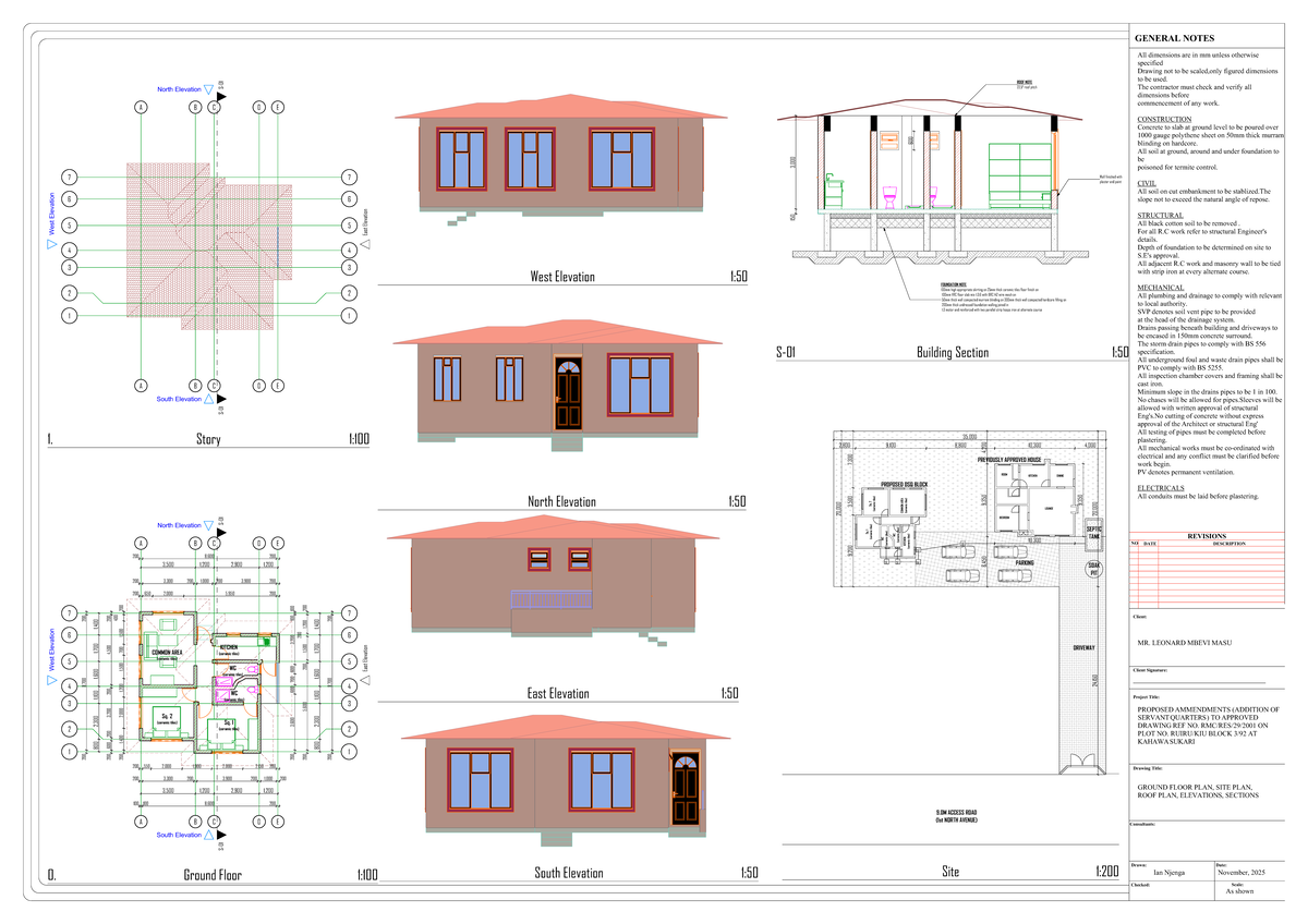 Proposed Amendments to Approved Drawing Ref No. for Plot No. Block at ...