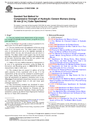 C39 C39M-23 - Norma de ASTM - ASTM Internacional ha autorizado la traducción de este estándar ...