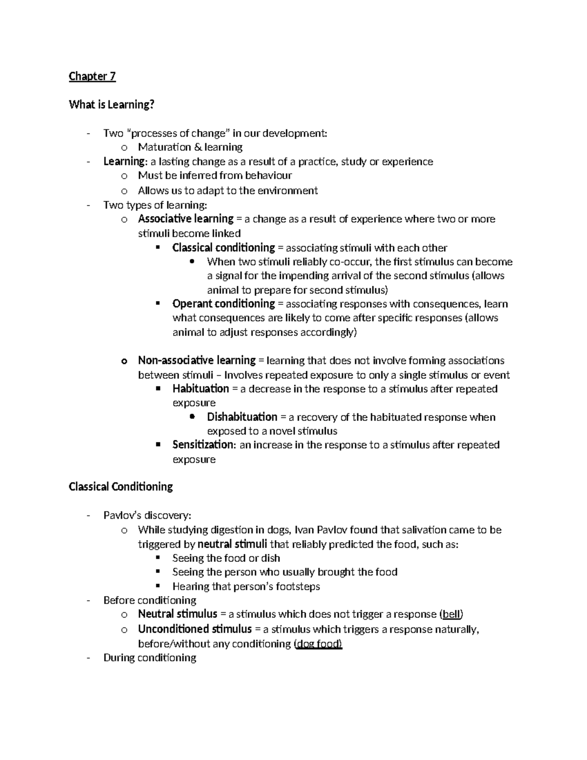 Chapter 7: Understanding Learning in PS101 - Key Concepts and Theories ...