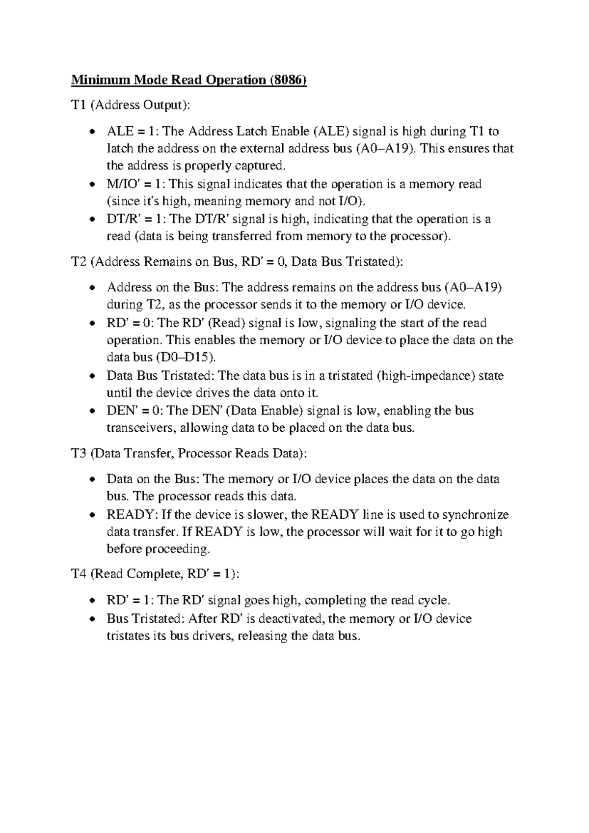 Exam - this file includes some alp and maximum and minimum timing ...