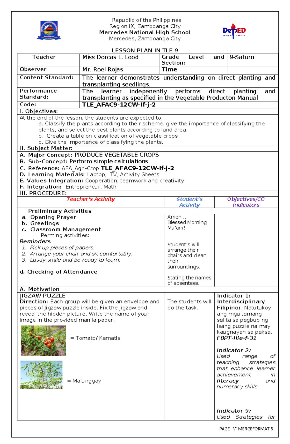 LOOD-CO2 - yes - Republic of the Philippines Region IX, Zamboanga City ...