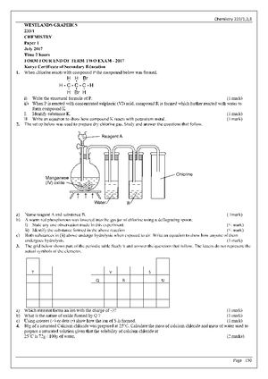 G7 Intergrated Science Revision Questions - Grade 7 Intergrated Science ...