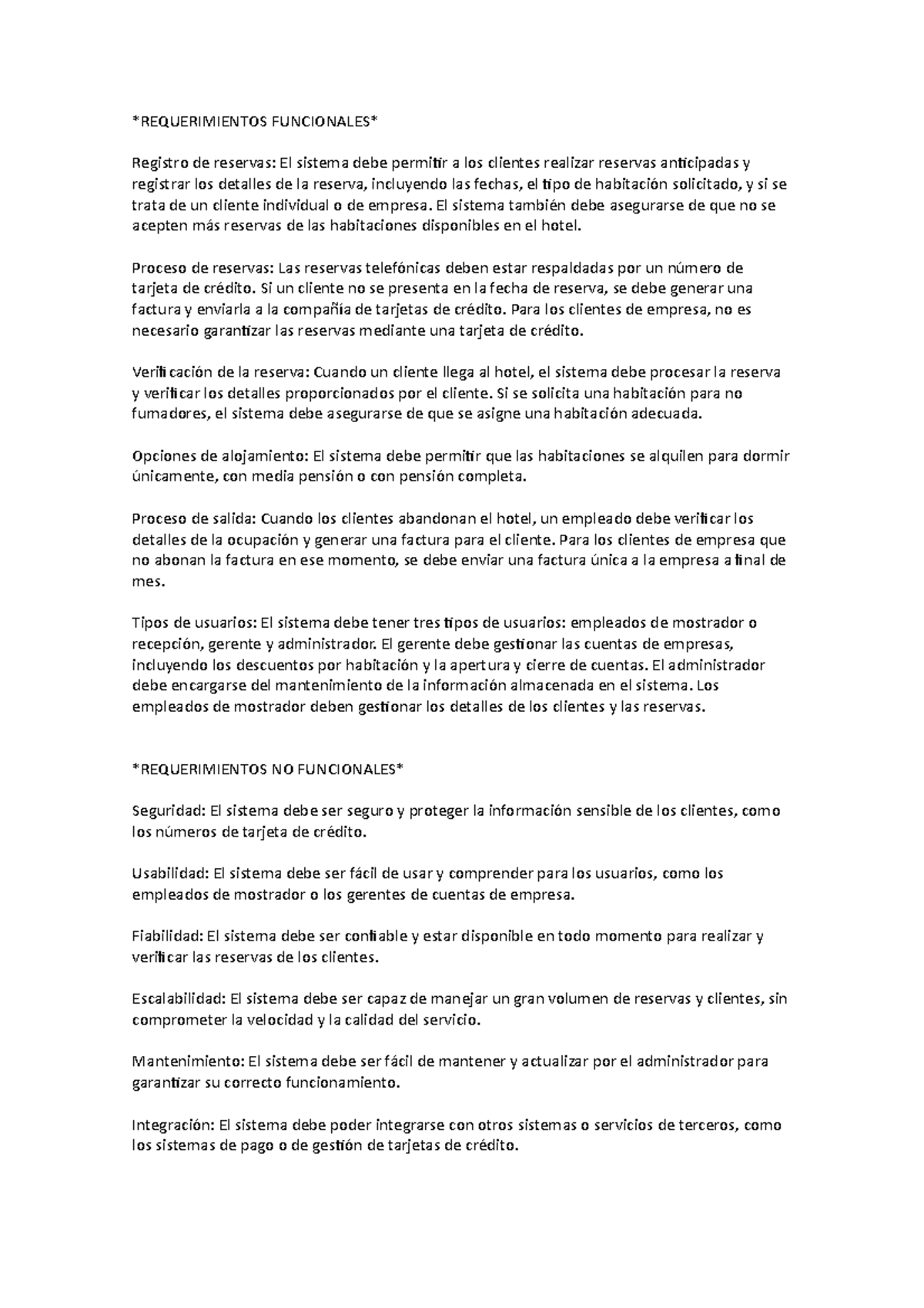 Documento - dasdasda - REQUERIMIENTOS FUNCIONALES Registro de reservas ...