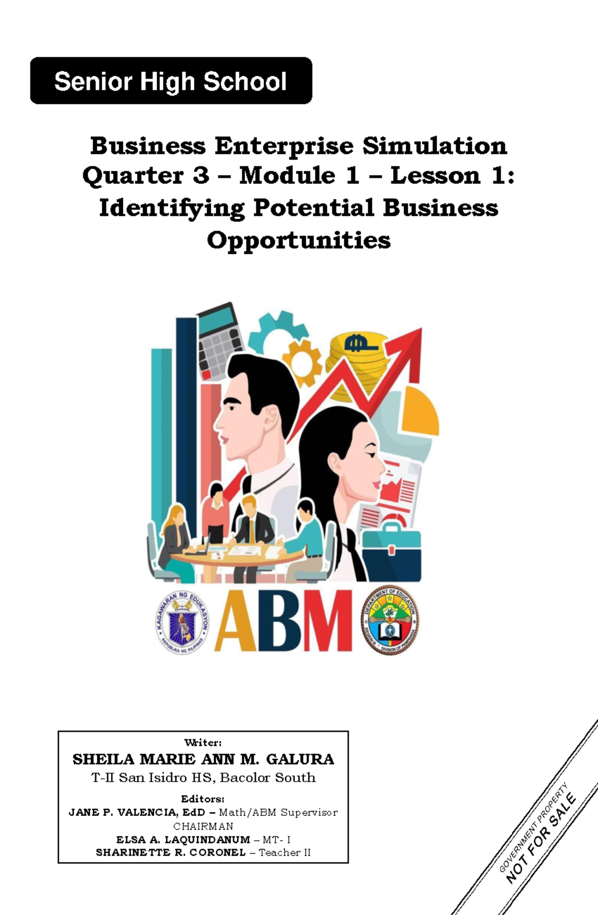 Business Enterprise Simulation Q3 Module 1 - Business Enterprise Simulation Quarter 3 – Module 1 ...
