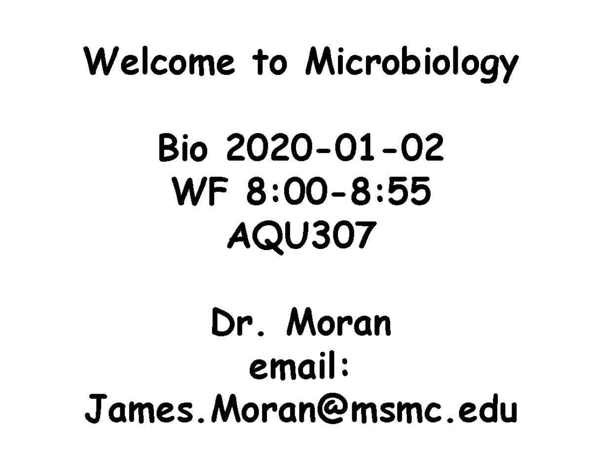 Microbiology Study Guide: Key Concepts & Methods (BIO 2020) - Studocu