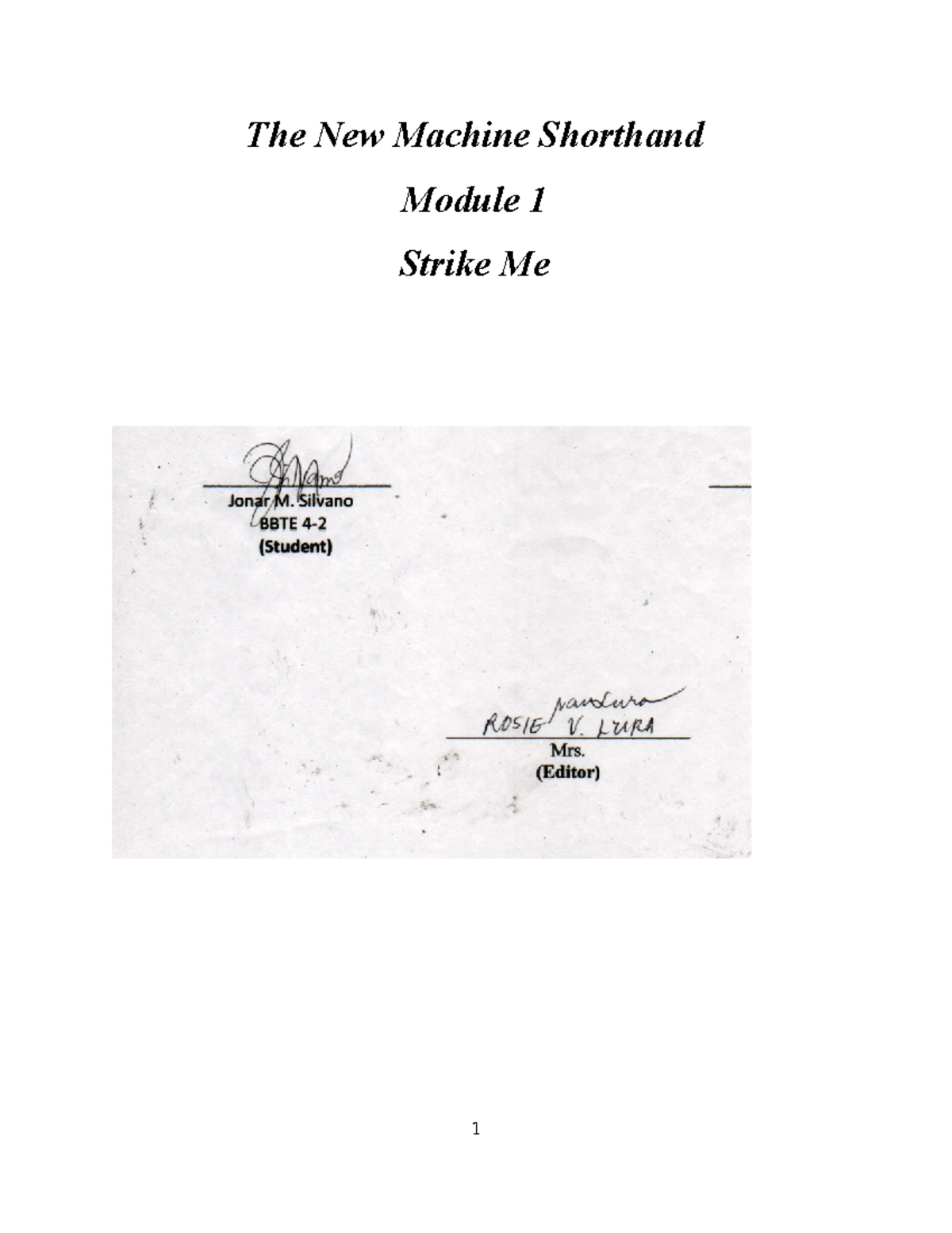 Machine Shorthand 1: Lesson 1 - Keyboard Layout & Home Keys Guide - Studocu