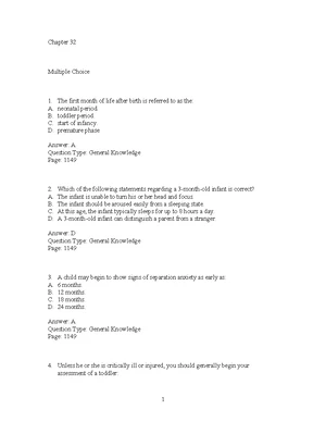 Chapter 28 - questions - Chapter 28 Multiple Choice Bruising to the ...