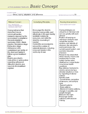 Grief, Loss, and Palliative Care - NURS 430 - ACTIVE LEARNING TEMPLATES ...