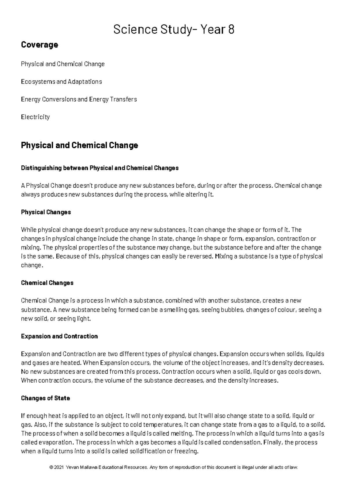 Topic Test For Science Year 8 - Year 8 Topic Test: Living Systems Marks ...