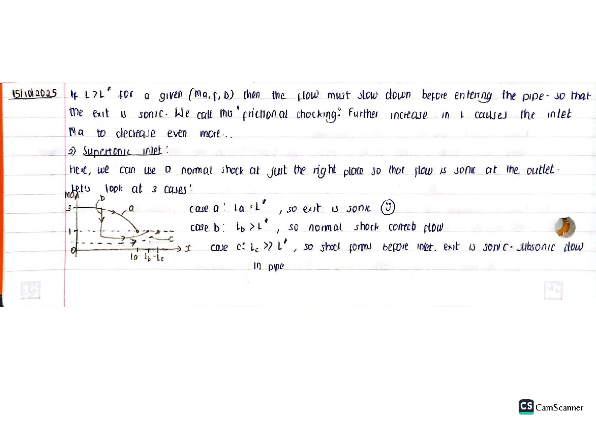 Fluids Lecture 12 Notes: High-Speed Flow Analysis and Isothermal ...