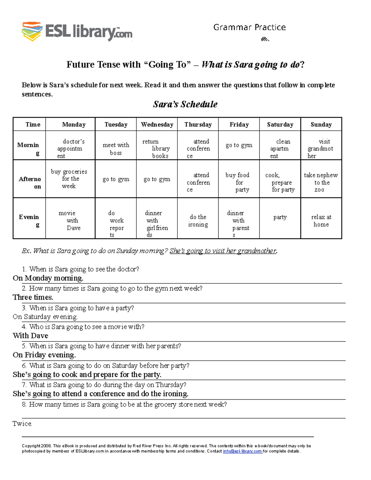 Future Tense Study Guide: "Going To" vs. "Will" – Owen Arita - Studocu