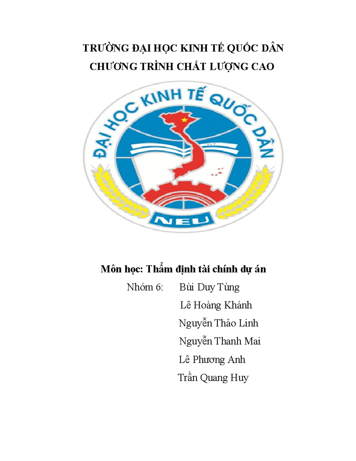 PNJ - Grade: B+ - TRƯỜNG ĐẠI HỌC KINH TẾ QUỐC DÂN CHƯƠNG TRÌNH CHẤT ...