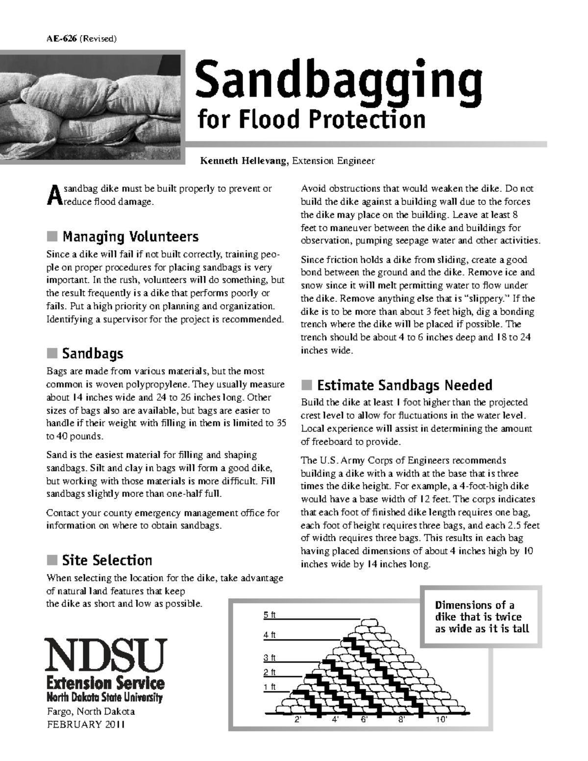 NSU-Sandbagging for Effective Flood Protection Strategies - Studocu