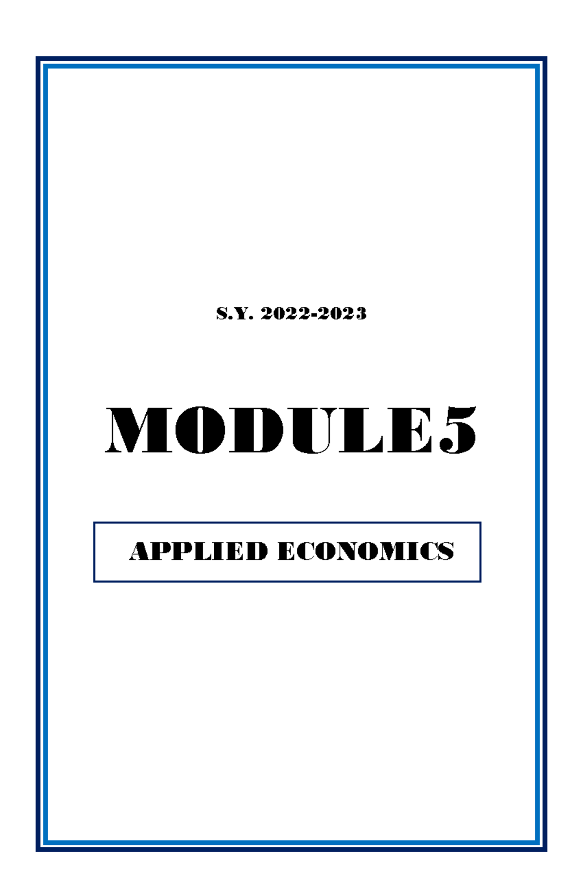 SHS Applied Economics 5: Understanding Supply and Demand Basics - Studocu