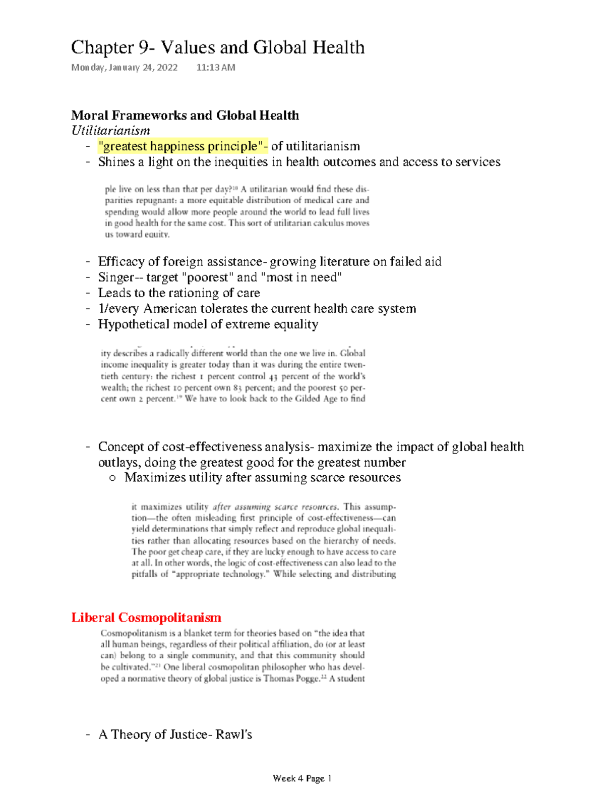 Chapter 9- Values and Global Health - Moral Frameworks and Global ...