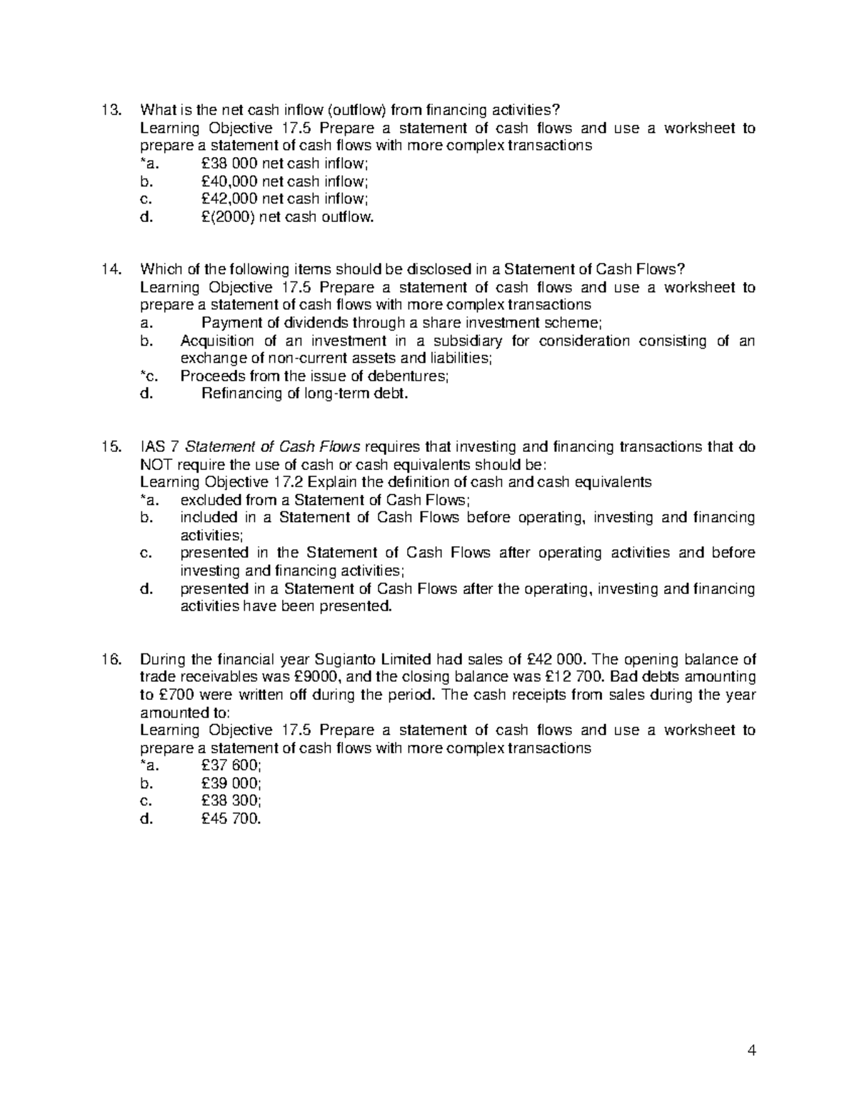 2025082004 0913 171 - VCE Business Management Unit 3 AOS 1: Cash Flows ...