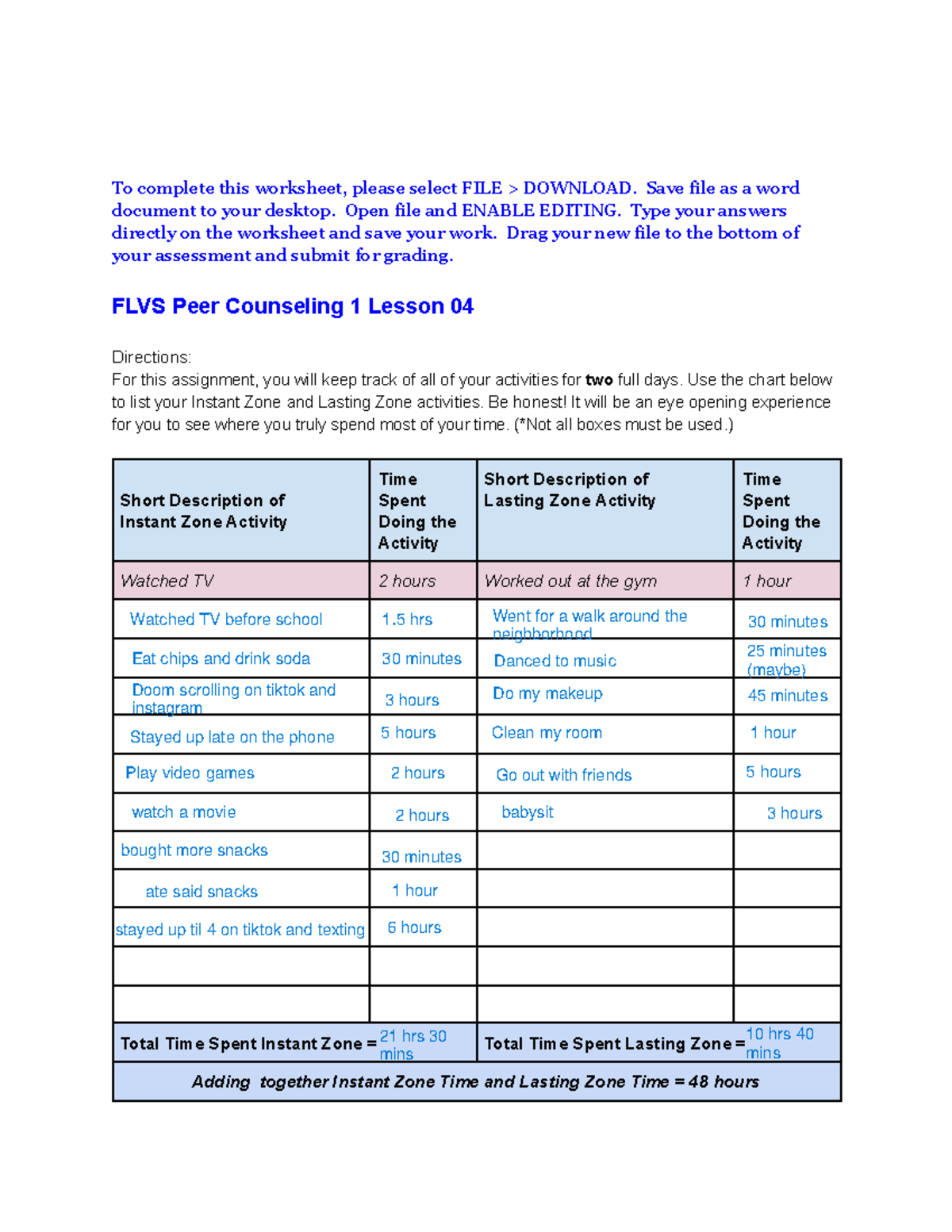 PC1 Lesson 04 - To complete this worksheet, please select FILE > DOWNLOAD. Save file as a word ...