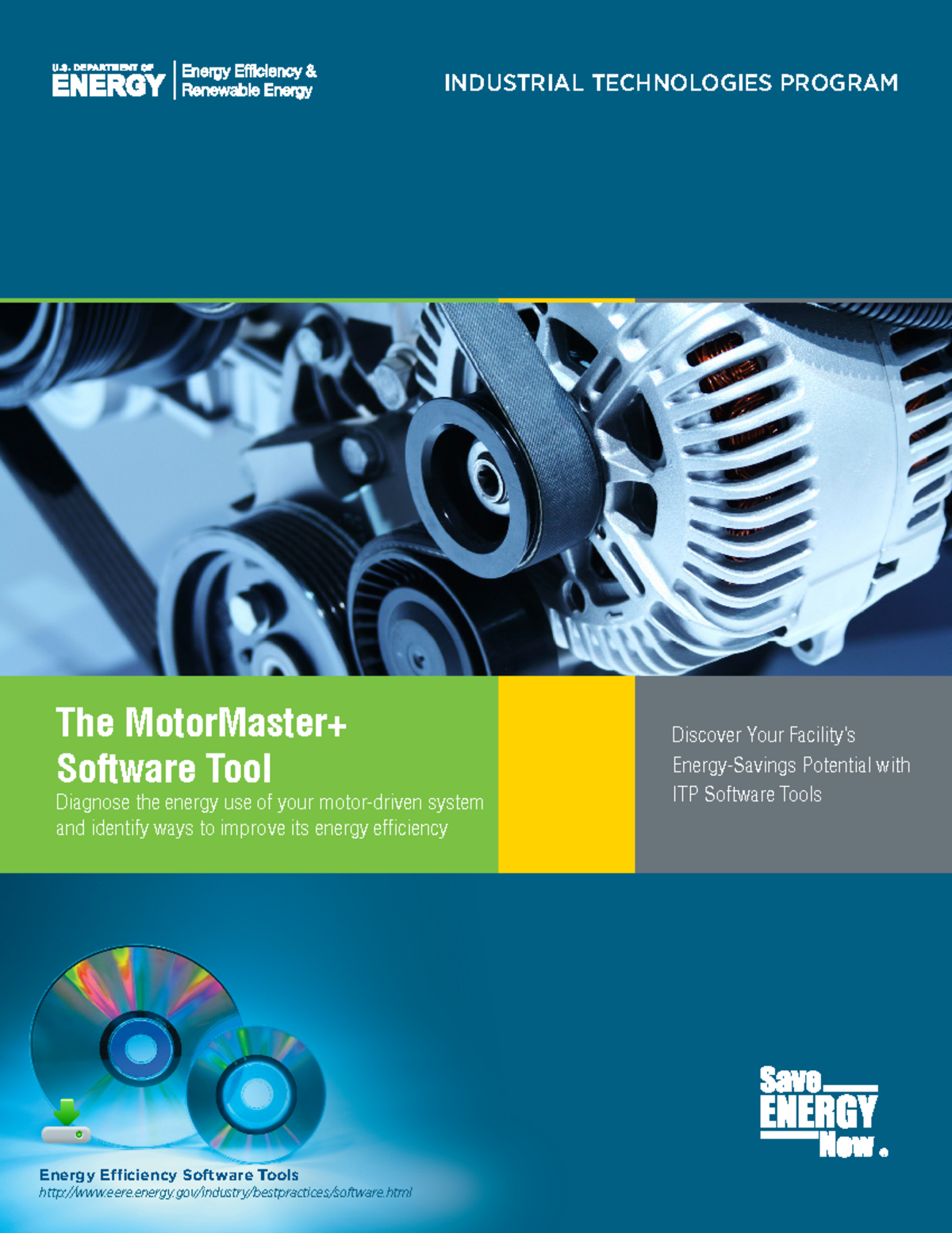 MotorMaster+ Software Tool Brochure for Energy Efficiency Analysis ...