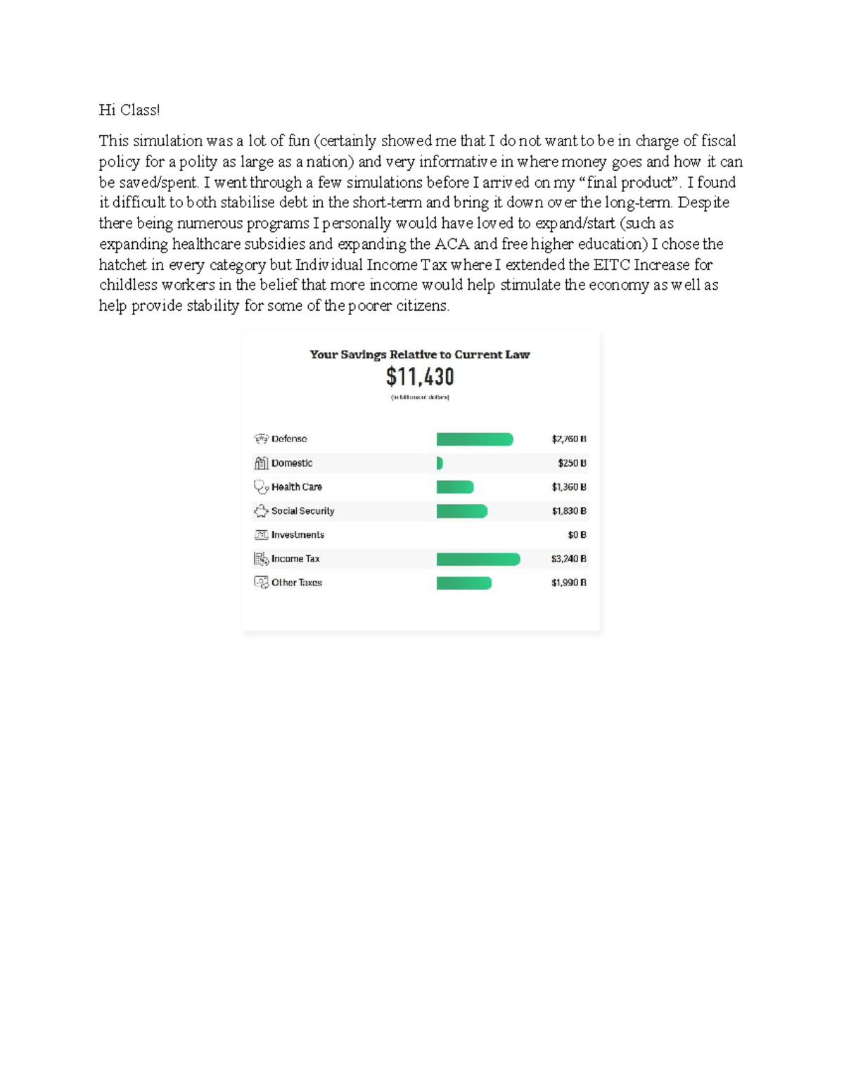ECO 202 Discussion 6: Insights from Fiscal Policy Simulations - Studocu