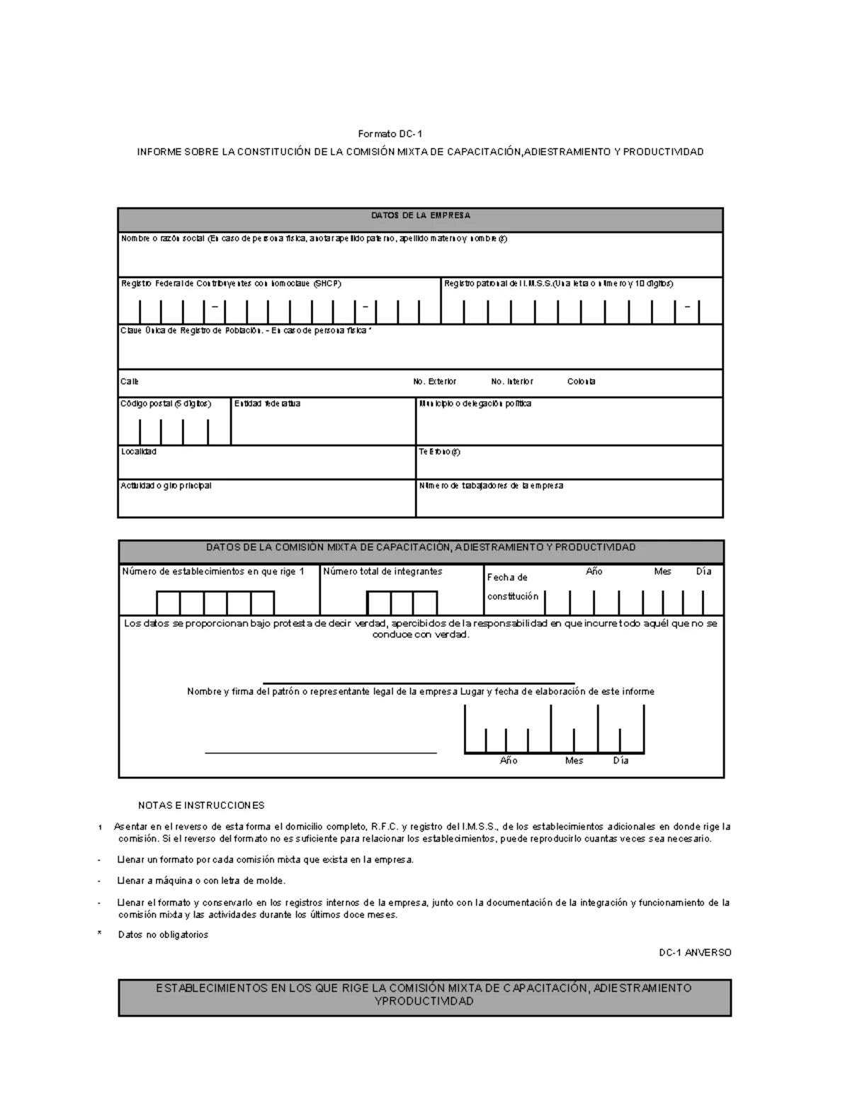 Estándar de Competencia EC0581: Comisiones Mixtas de Capacitación y ...