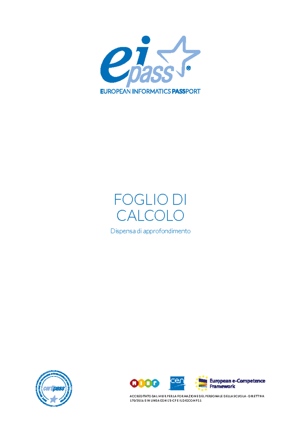 Dispensa di Approfondimento su Excel - Modulo 4 EHEJ - Studocu