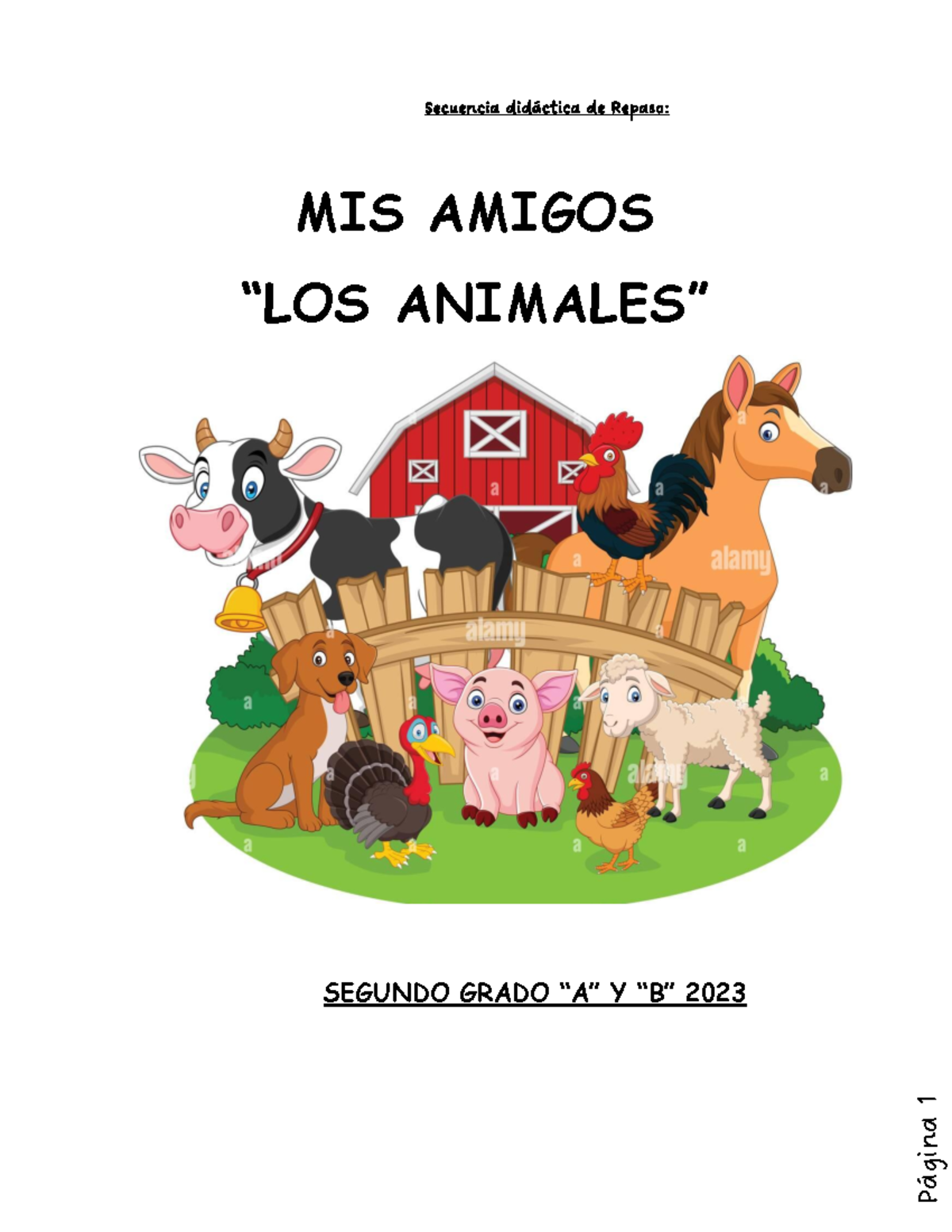 Secuencia Didáctica de Repaso: Animales de la Granja - 2° Grado 2023 ...