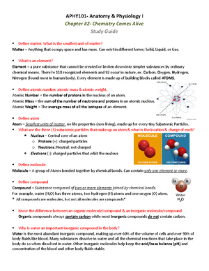 Chapter 1 part 2 - Chapter 1 part 2 Organization of the Human Body ...